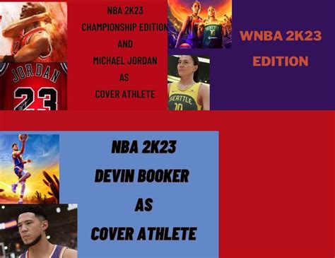 Nba 2k23 Championship Edition And Cover Athlete Michael Jordan Jersey
