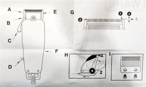 Wahl 9243 Home Cut Complete Hair Cutting Clipper User Manual