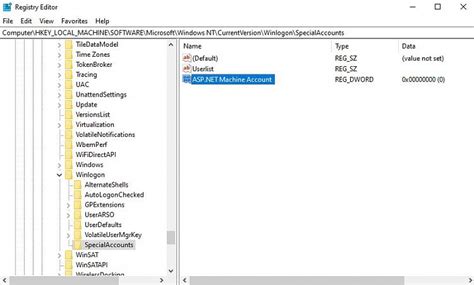 I Dont Understand How To Delete Aspnet Machine Account Windows 10 Forums