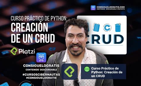 Descarga Curso Práctico De Python Creación De Un Crud Curso Gratis