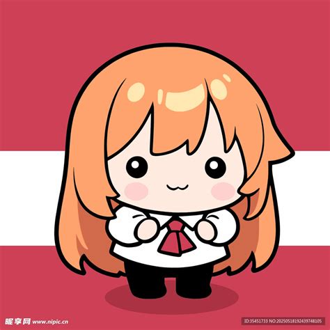 可爱校服女孩设计图 海报设计 广告设计 设计图库 昵图网