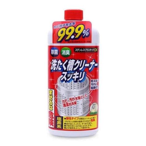 น้ำยาล้างถัง เครื่องซักผ้า ฝาบน ฝาหน้า Washing Machine Tub Cleaner 550ml Shopee Thailand