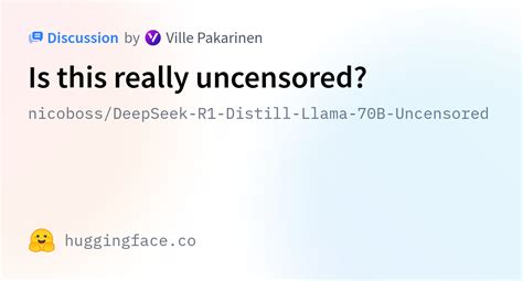 Nicoboss DeepSeek R Distill Llama B Uncensored Is This Really Uncensored
