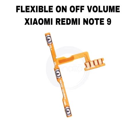 Jual Flexible On Off Volume Xiaomi Redmi Note Redmi X G Flex Fleksibel Tombol Shopee
