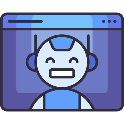 Bot Generic Outline Color Icon