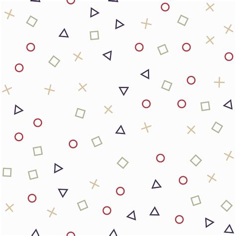 Premium Vector Random Geometric Shapes Pattern Abstract Background Geometrical Simple