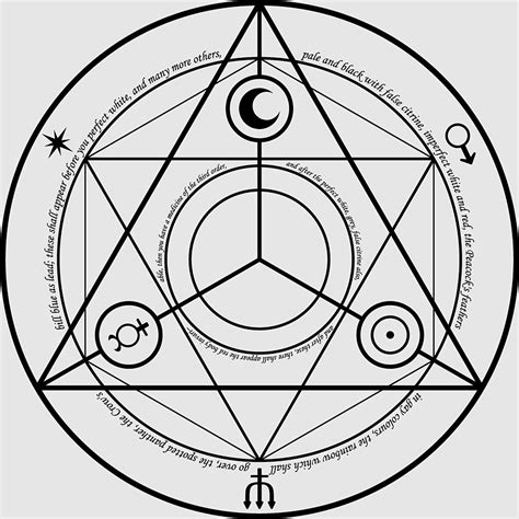 Fire Alchemy Transmutation Symbol