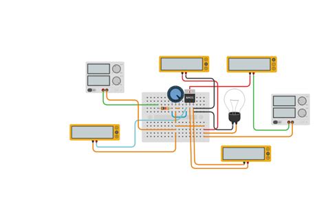 Circuit Design Application Of Mosfet Tinkercad