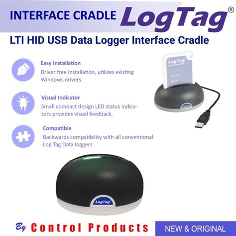 Jual Logtag Lti Hid Usb Data Logger Interface Cradle Shopee Indonesia