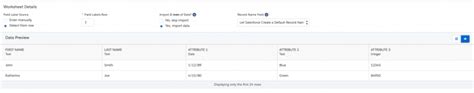 Salesforce Lightning Object Creator Turn Spreadsheets Into Objects