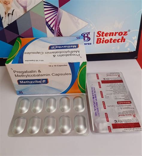 Pregabalin And Methycobalamin Capsules 10 X 10 At ₹ 300 Box In Sas Nagar Id 27573278897