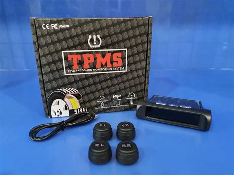 Solar Power TPMS Wireless Tire Pressure Monitoring System Car Accessories Accessories On Carousell