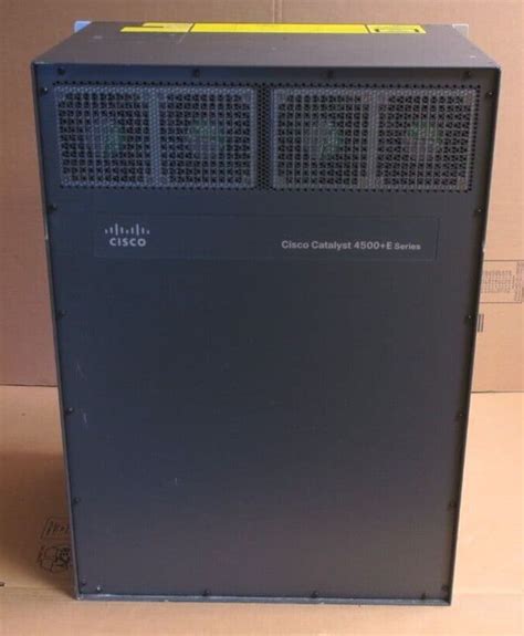 Cisco Catalyst Ws C4510r E 10 Slot Switch Chassis Ws X45 Sup7 E Modules
