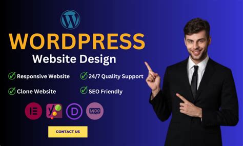 build design redesign clone revamp wordpress website by anscreator