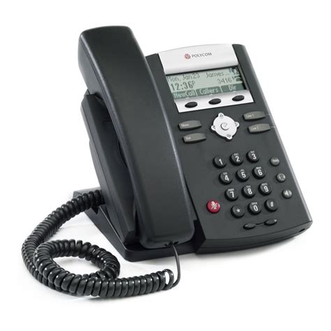 POLYCOM IP331 OWNER S MANUAL Pdf Download ManualsLib