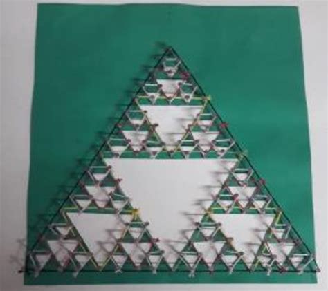Triângulo De Sierpinski Em Pregos E Linhas Download Scientific Diagram