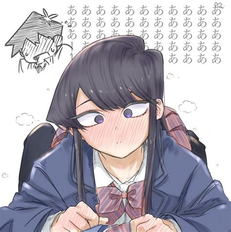 Komi Shouko And Tadano Hitohito Komi San Wa Komyushou Desu Drawn By