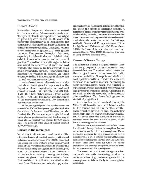Rbse Book Class 11 Geography Fundamental Of Physical Geography
