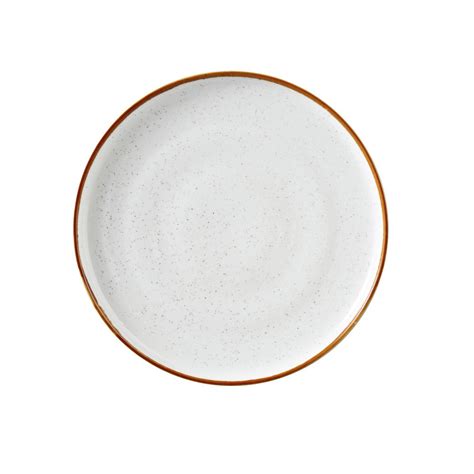 Yanco Gl 110 Glory Chinaware 10 X 1 Round Plate With Up Right Rim