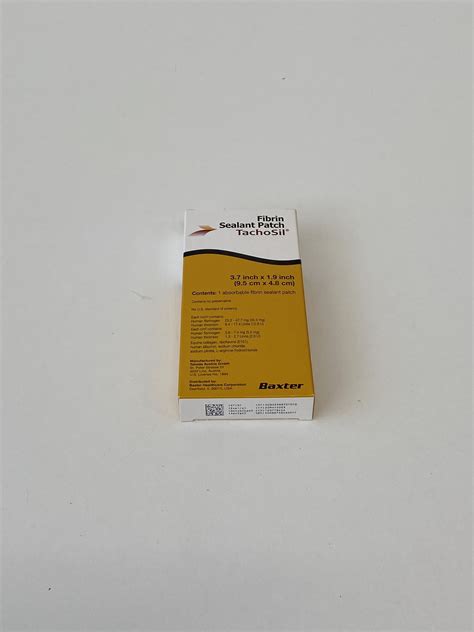 P N 12077843a For Sale Baxter Fibrin Sealant Patch Tachosil 12077843a Exp 2023 05 T28 Parts