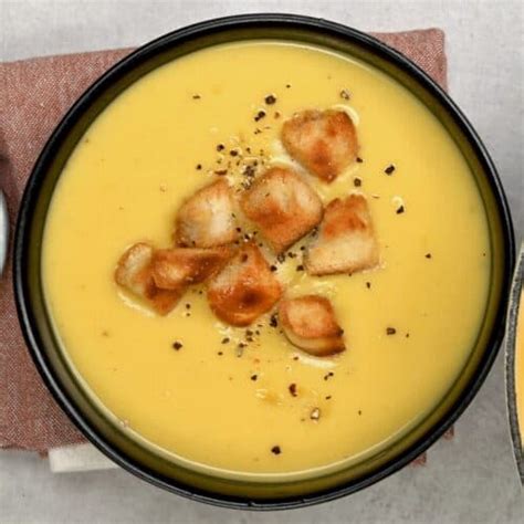 Creamy Parsnip Soup Recipe Alphafoodie