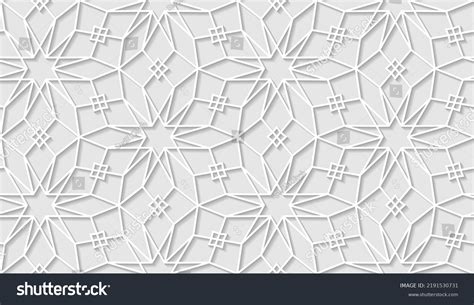 Arabic Seamless Pattern Classic Islamic Culture Stock Vector Royalty Free 2191530731