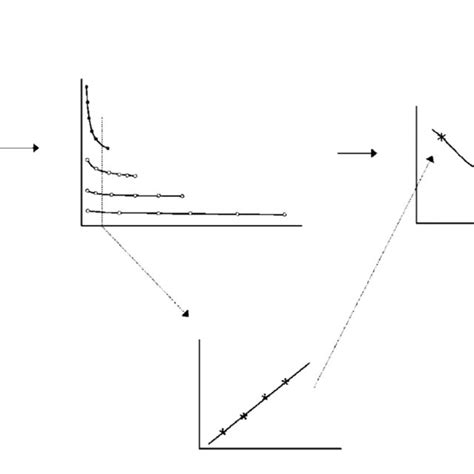 schematic diagram of the experimental method for determining the