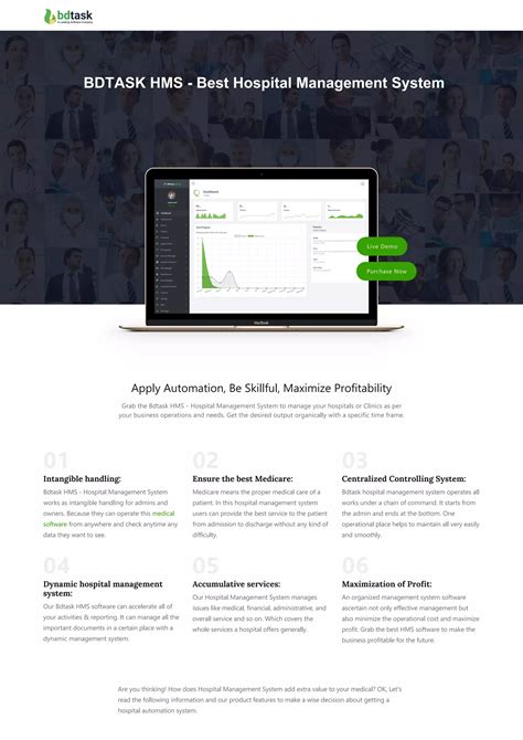 bdtask hms hospital management system with website pdf