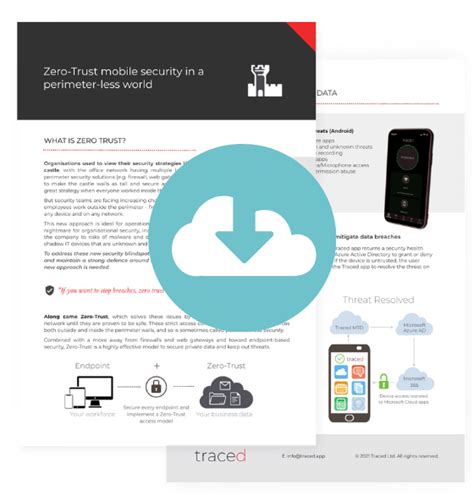 implementing zero trust access to business data on byod with trustd mtd