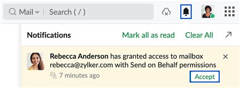 Mailbox Delegation Zoho Mail