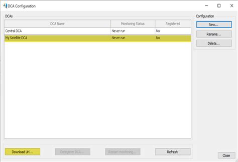 creating and configuring satellite dca discovery netaphor siteaudit tm knowledgebase