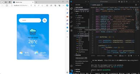 Fayiza Km On Linkedin Reactjs Webdevelopment Selflearningjourney Weatherapp