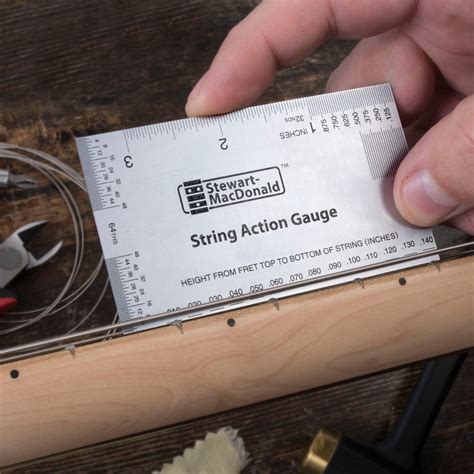 String Action Gauge Stewmac
