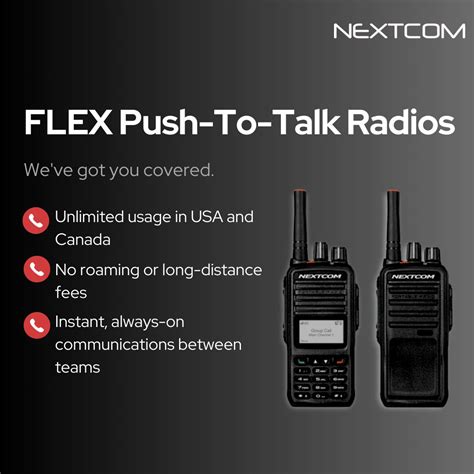 Nextcom On Linkedin 4g Nationwide Two Way Radio
