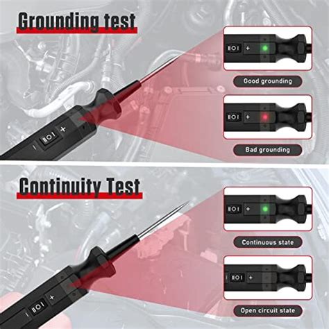 Power Circuit Probe Tester Kit V Car Test Light Electrical Tester Automotive Circuit Tester