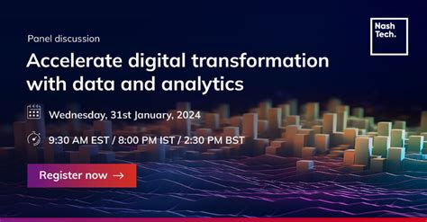 Join Us For A Panel Discussion On Data And Analytics Nashtech Posted