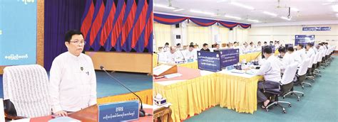 ပြည်ထောင်စုဝန်ကြီး ဦးမြင့်ကြိုင် ဗဟိုသန်းခေါင်စာရင်းကော်မရှင် ဆဋ္ဌမအက