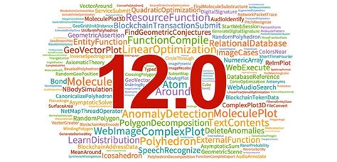 Mathematica 12 0的新版本和wolfram语言到货