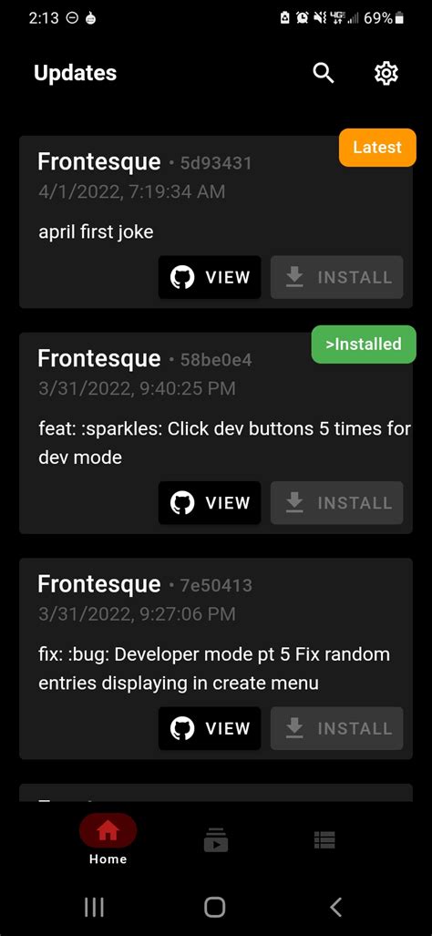 installed indicator in updates clips into date · issue 215