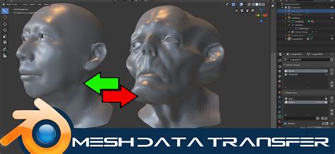 Add On Mesh Data Transfer BlenderNation