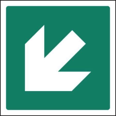 Arrow 45 Deg Proshield Safety Signs