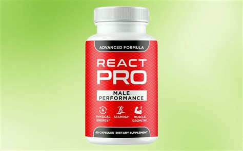 React Pro Ingredients Revealed Whats Inside This Male Health Supplement Bothell Kenmore