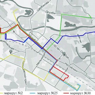 Scheme Of Routes Analyzed By The Algorithm Download Scientific Diagram