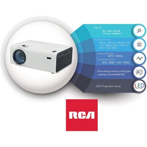 Lcd Projector Rca Rpj136 Refurbished