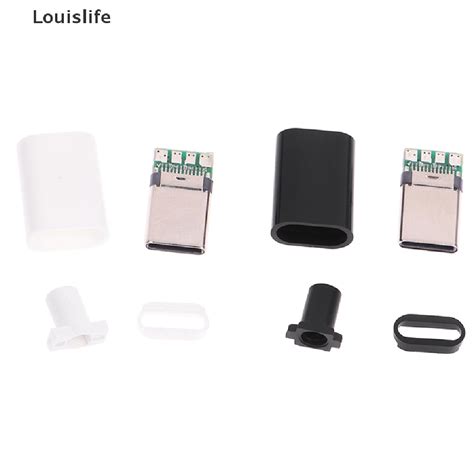 Llph ปลั๊กเชื่อมต่อ Type C Mirco Usb 3 1 กระแสไฟสูง ชาร์จเร็ว 2 ชุด Llp Shopee Thailand