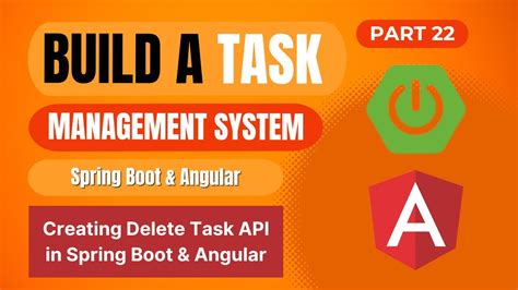 Task Management System With Spring Boot Angular Delete Task API In
