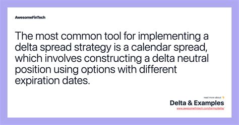 Delta And Examples Awesomefintech Blog