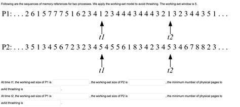 Solved Following Are The Sequences Of Memory References For