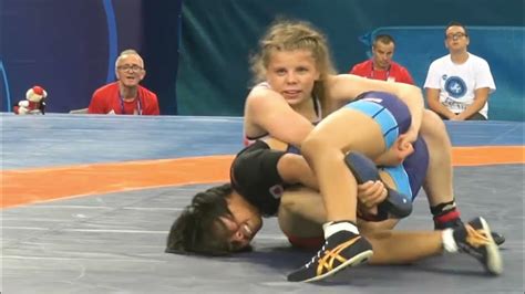 Womens Wrestling Ground Technique Youtube
