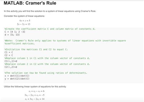 Solved Begin Tabular L L Create The Coefficient Chegg Com